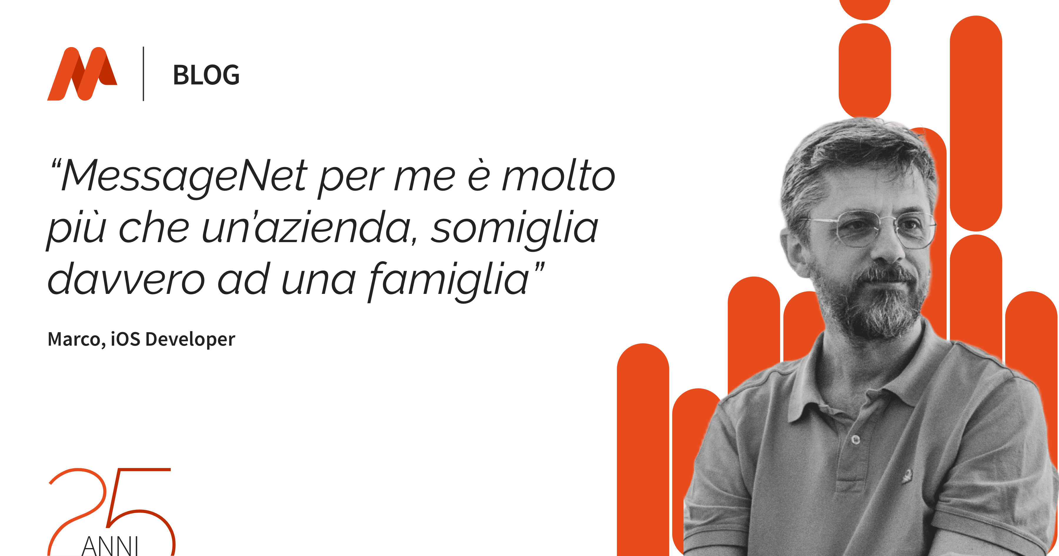 Le persone di MessageNet: Marco, sviluppatore iOS